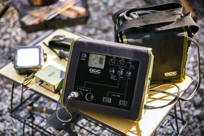 新製品レビュー！OGCのアウトドア用電源は新発想のアイディアにコスパも革命的だ！【ポータブル電源】 | CAMP HACK[キャンプハック]
