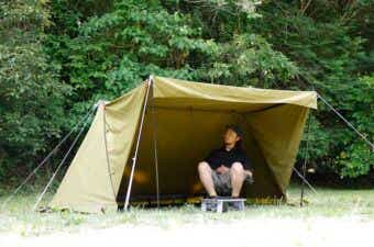 【設営レビュー】テンマクデザイン「炎幕TC DX」を実際に使った評価は？ | CAMP HACK[キャンプハック]