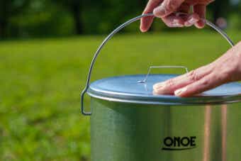 ONOEの「火消しつぼにもなる七輪」が最高！片付けも楽で、ありがたい～ | CAMP HACK[キャンプハック]