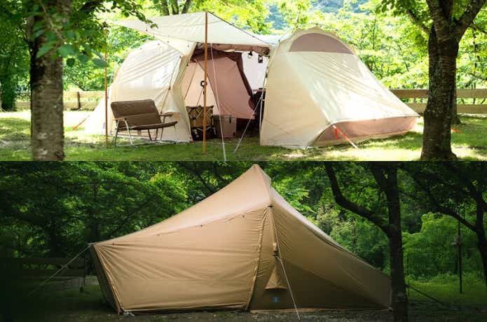 【設営は“サッと”終わらせる時代へ】DOD新フラッグシップ「カマボーン」「エアボーン」がテントの常識をひっくり返す！ | CAMP HACK[キャンプハック]