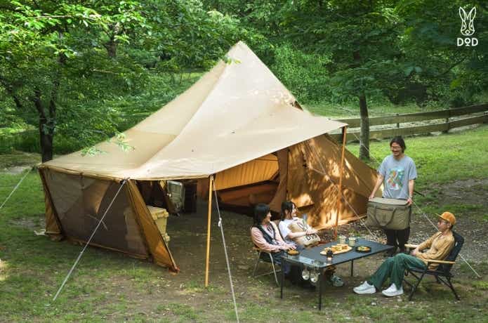 【設営は“サッと”終わらせる時代へ】DOD新フラッグシップ「カマボーン」「エアボーン」がテントの常識をひっくり返す！ | CAMP HACK[キャンプハック]
