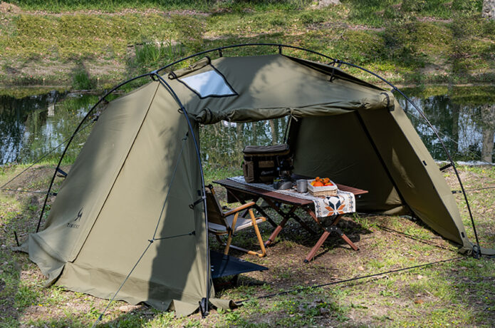 【これで2万円台】張り方でまるで別のテント！ソロキャンパー歓喜のTCテントはコスパ の万能幕です。在庫わずか！ | CAMP HACK[キャンプハック]